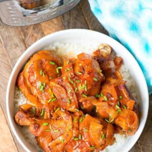 Instant Pot Chicken Legs (with Sauce)