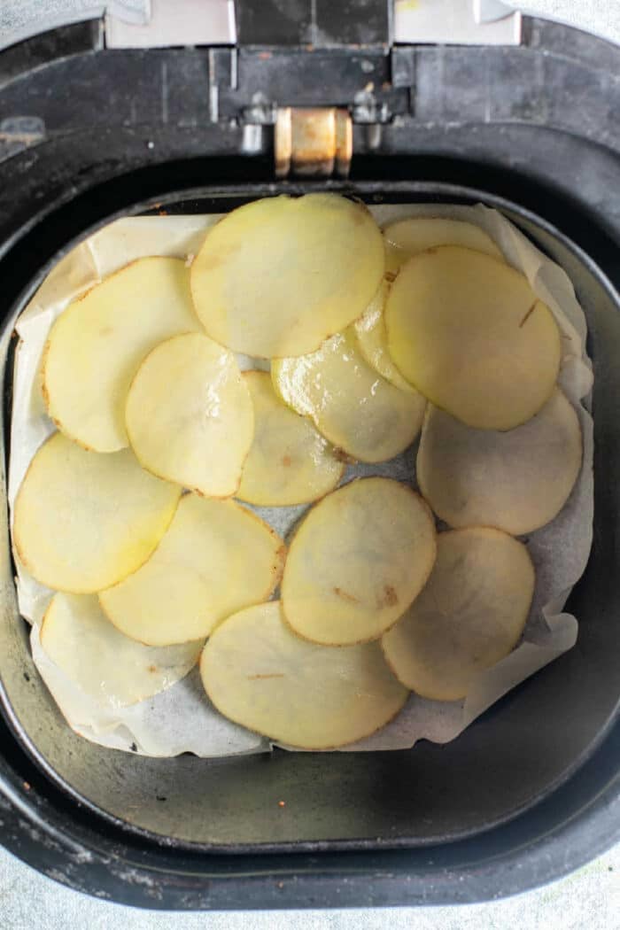 Russet Potato Chips Recipe (Air Fryer)