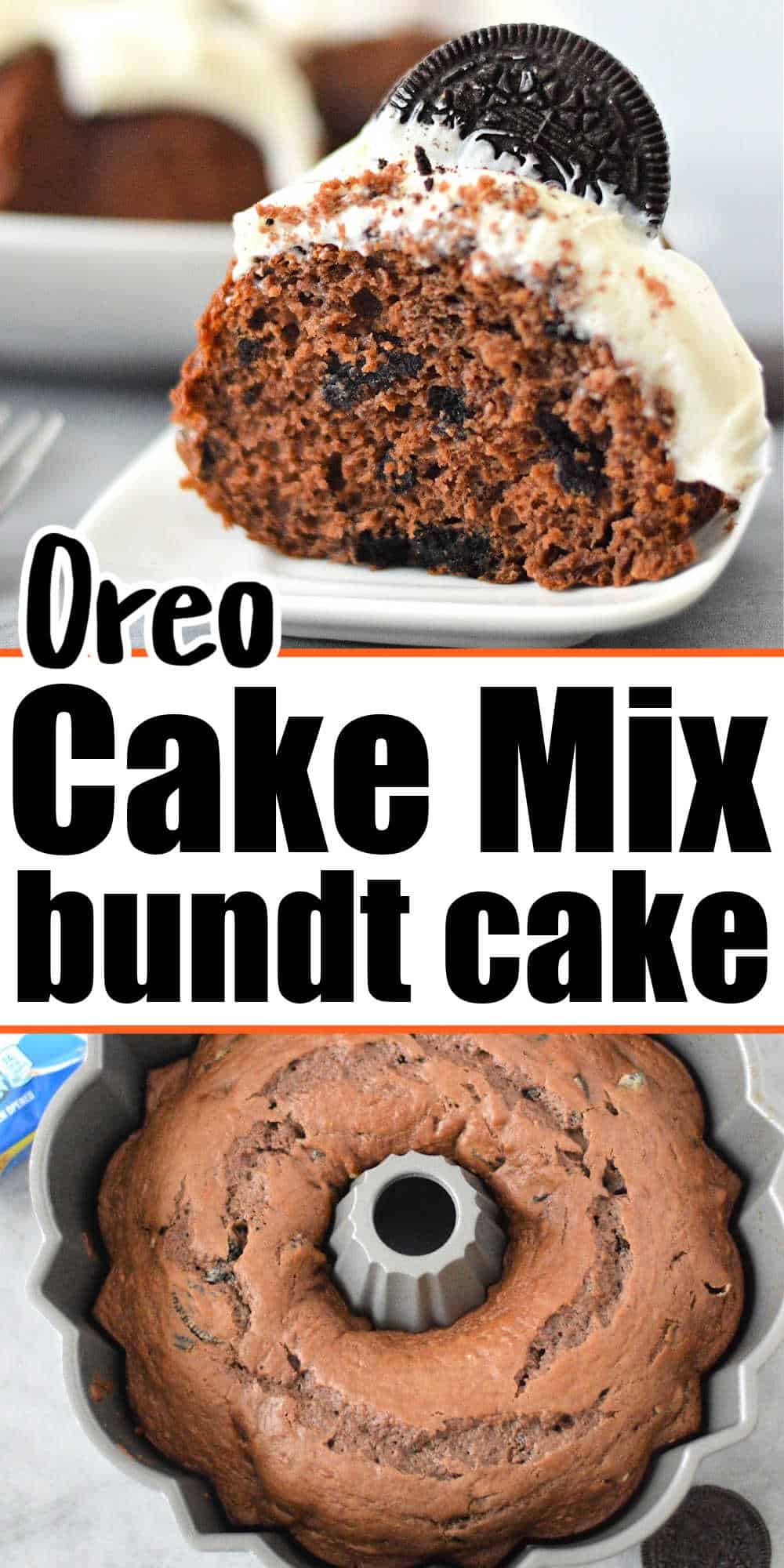 Oreo Bundt Cake (with Cake Mix)