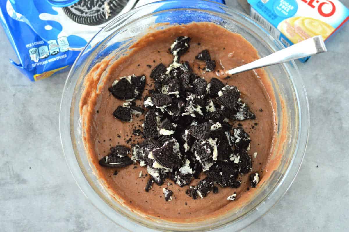 Oreo Bundt Cake (with Cake Mix)