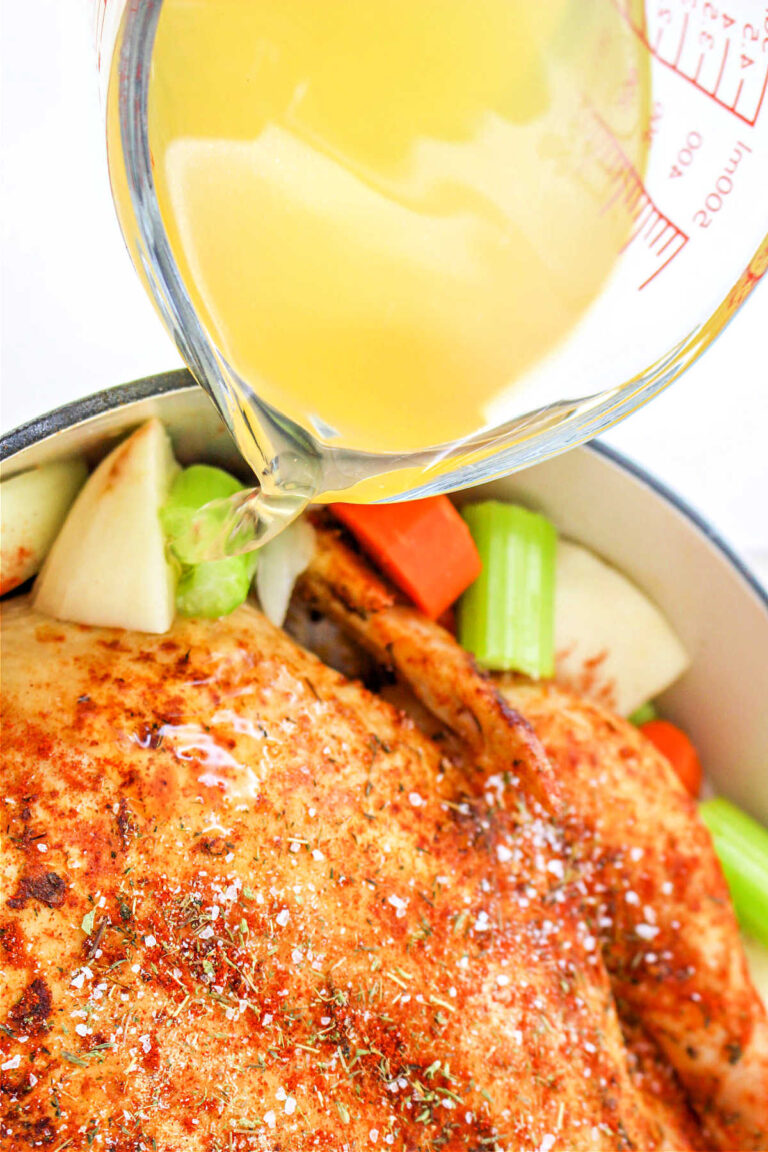 Pot Roast Chicken Recipe (with Vegetables)