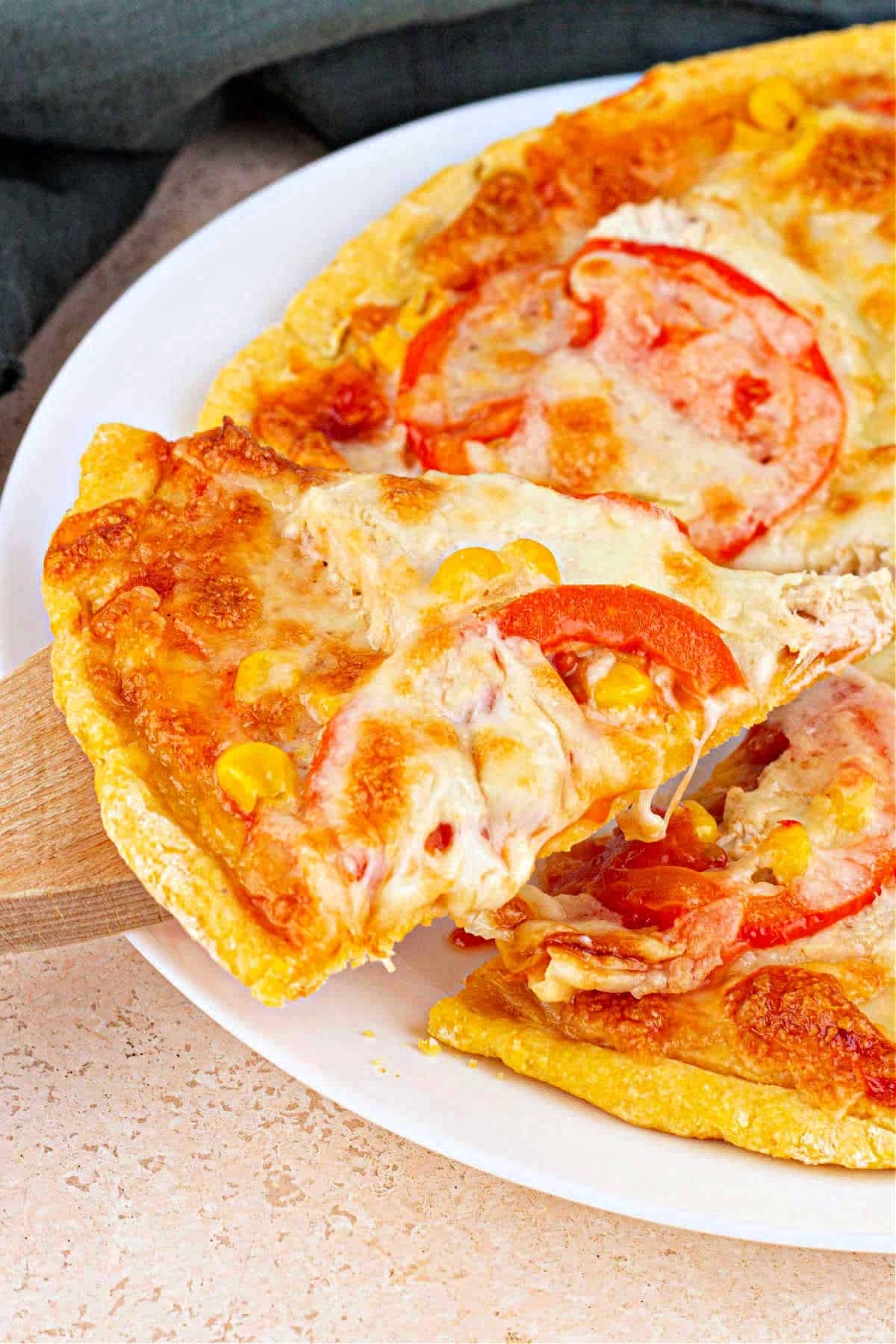 How to Make Cornmeal Pizza Crust - Pizza Crust with Corn Flour