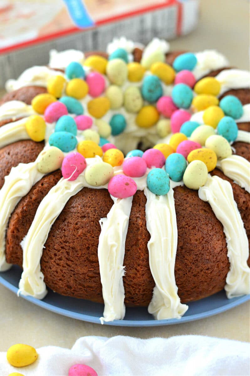 Easter Bundt Cake (with Cake Mix)