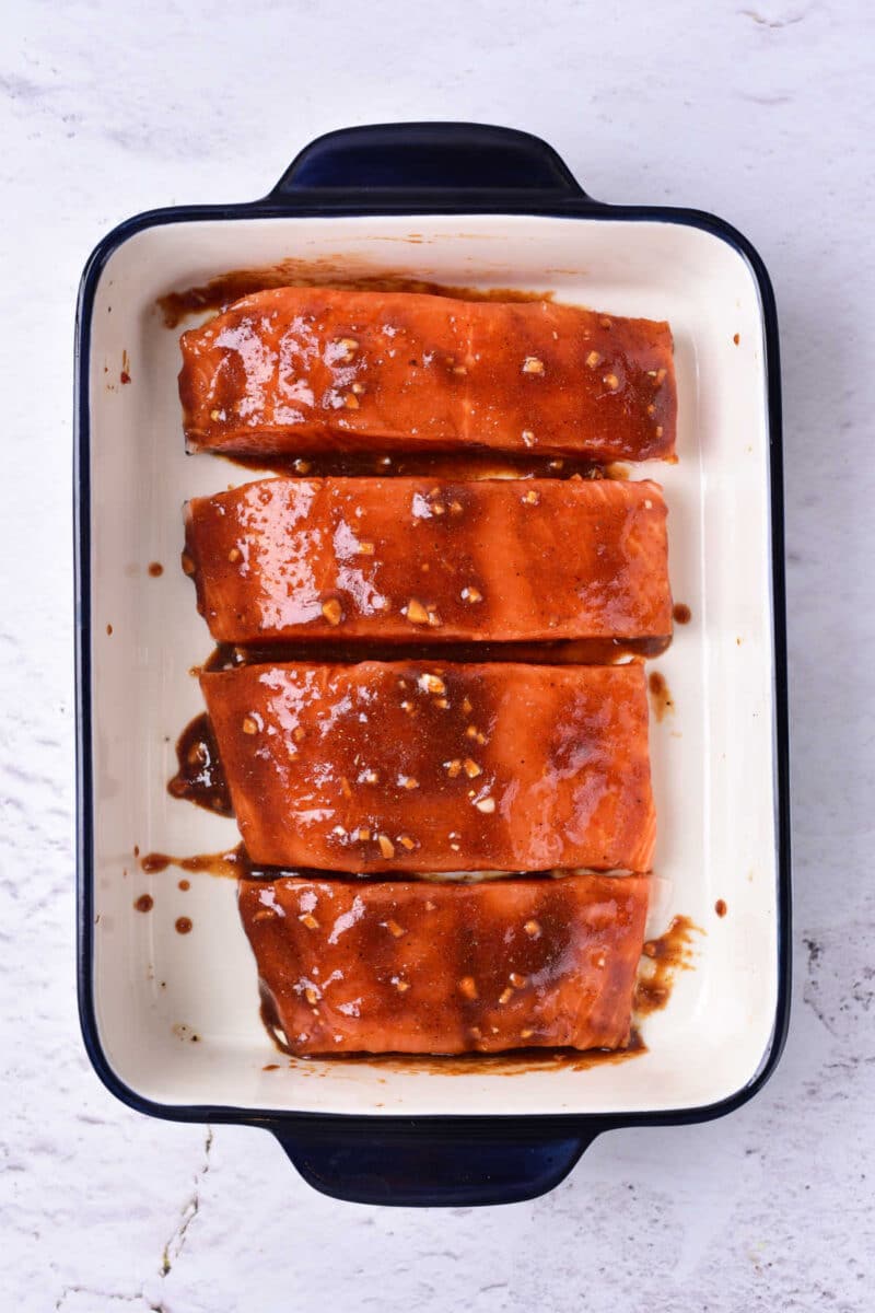 Hot Honey Salmon Recipe (in Oven)