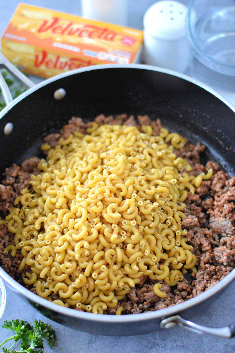 Homemade Velveeta Hamburger Helper Recipe