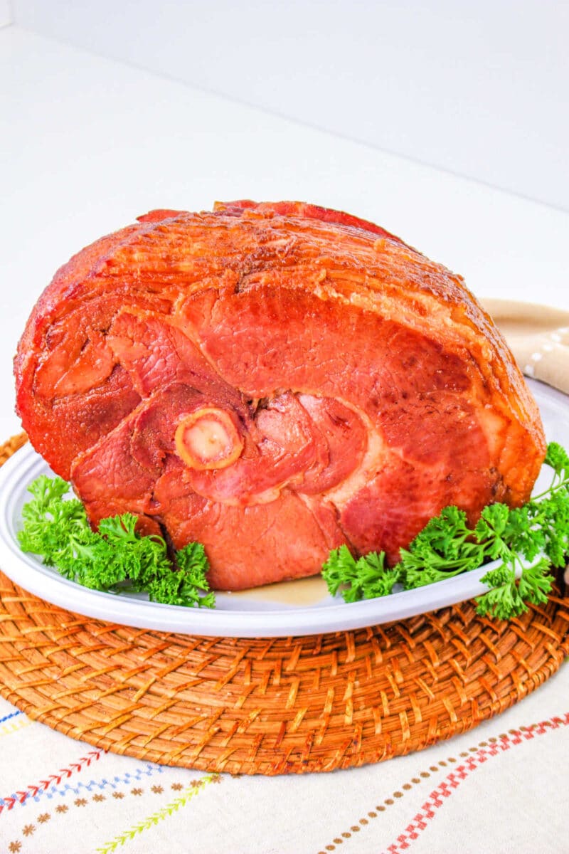 Spiral Ham in the Oven (at 325)