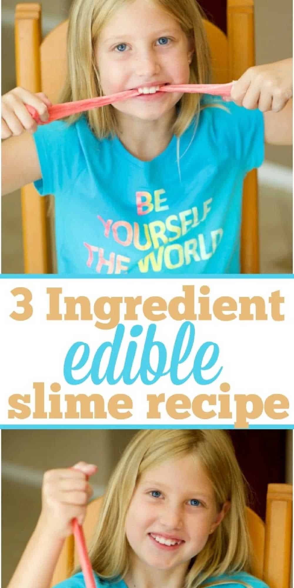 Edible Slime with Gummy Bears (in Microwave)