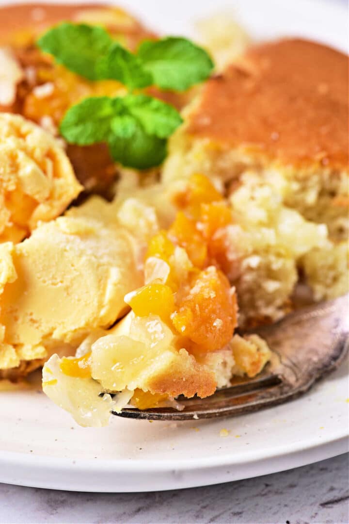 Easy Apricot Cobbler (with Canned Apricots)