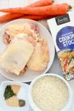 Frozen Chicken and Rice Instant Pot (with Vegetables)