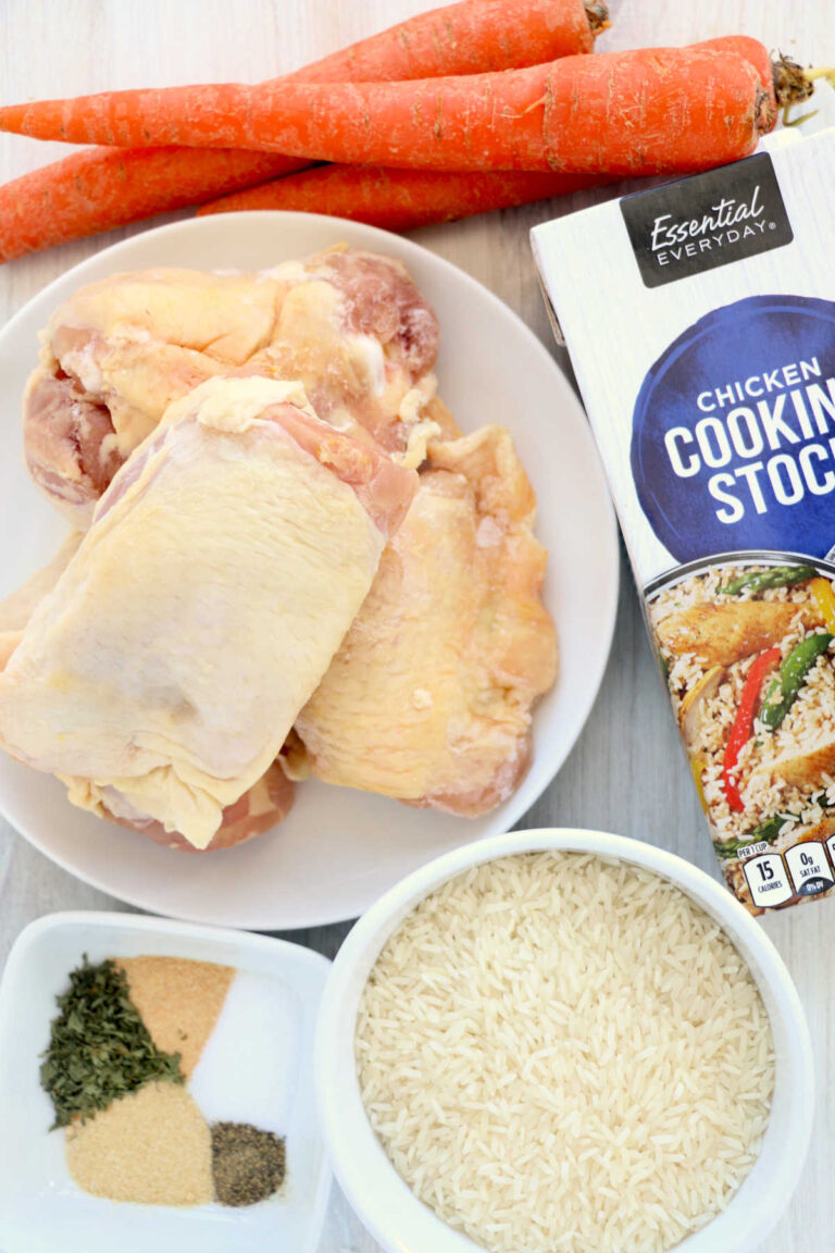 Frozen Chicken and Rice Instant Pot (with Vegetables)