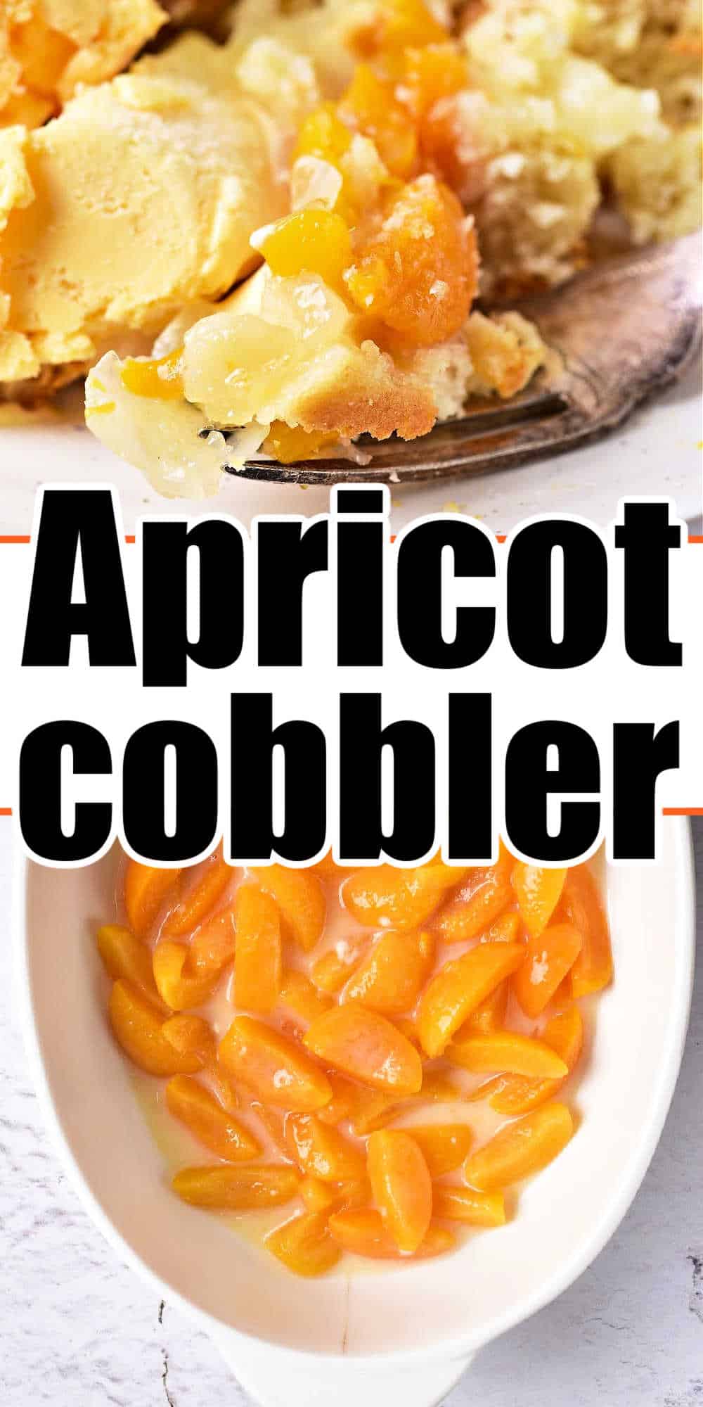 Easy Apricot Cobbler (with Canned Apricots)