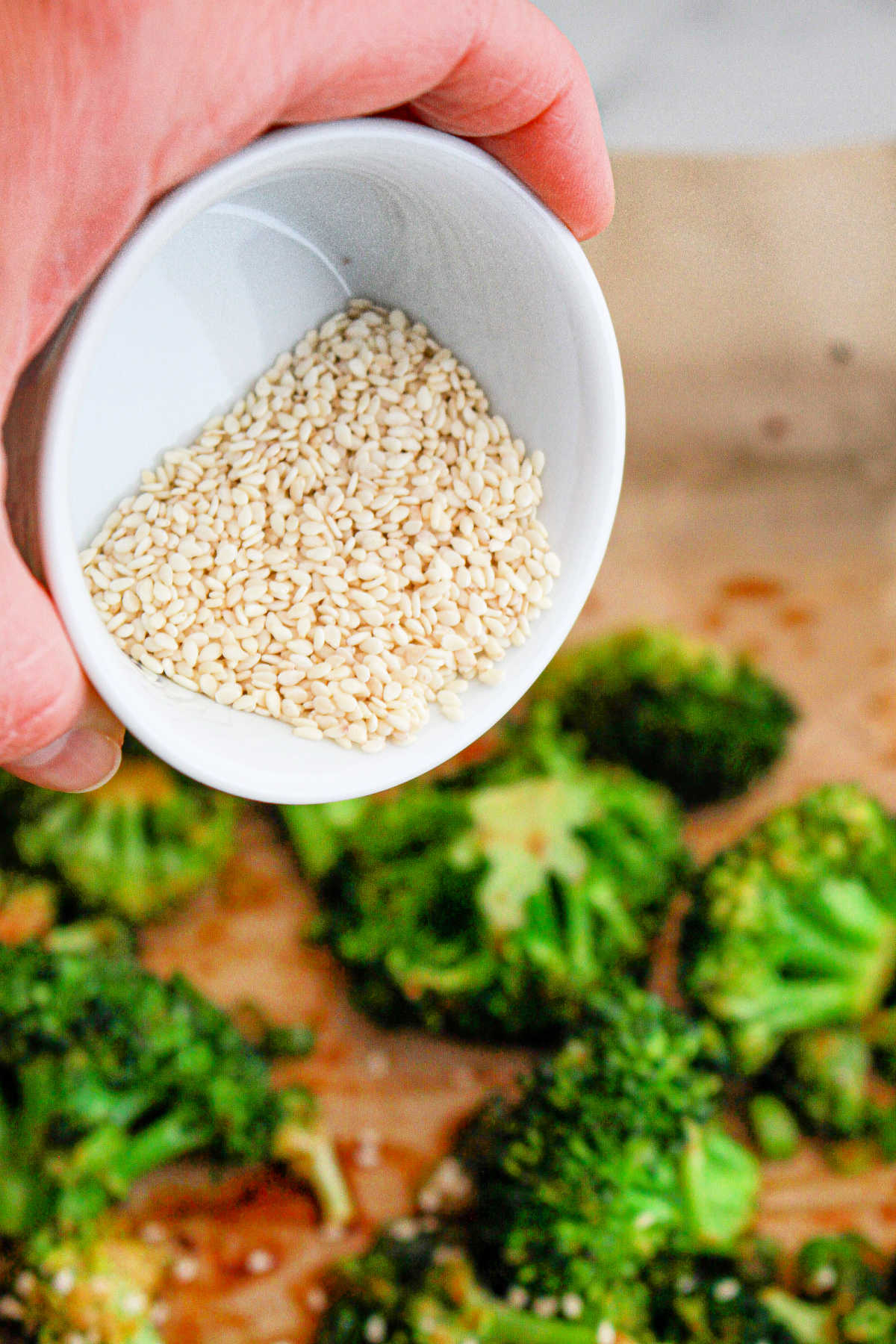 Roasted Asian Broccoli (Spicy)