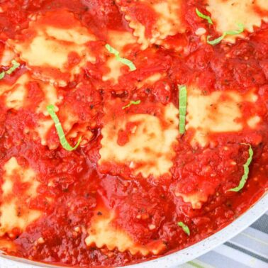 How to Cook Frozen Ravioli (on Stove, in Sauce, Air Fryer, Baked)