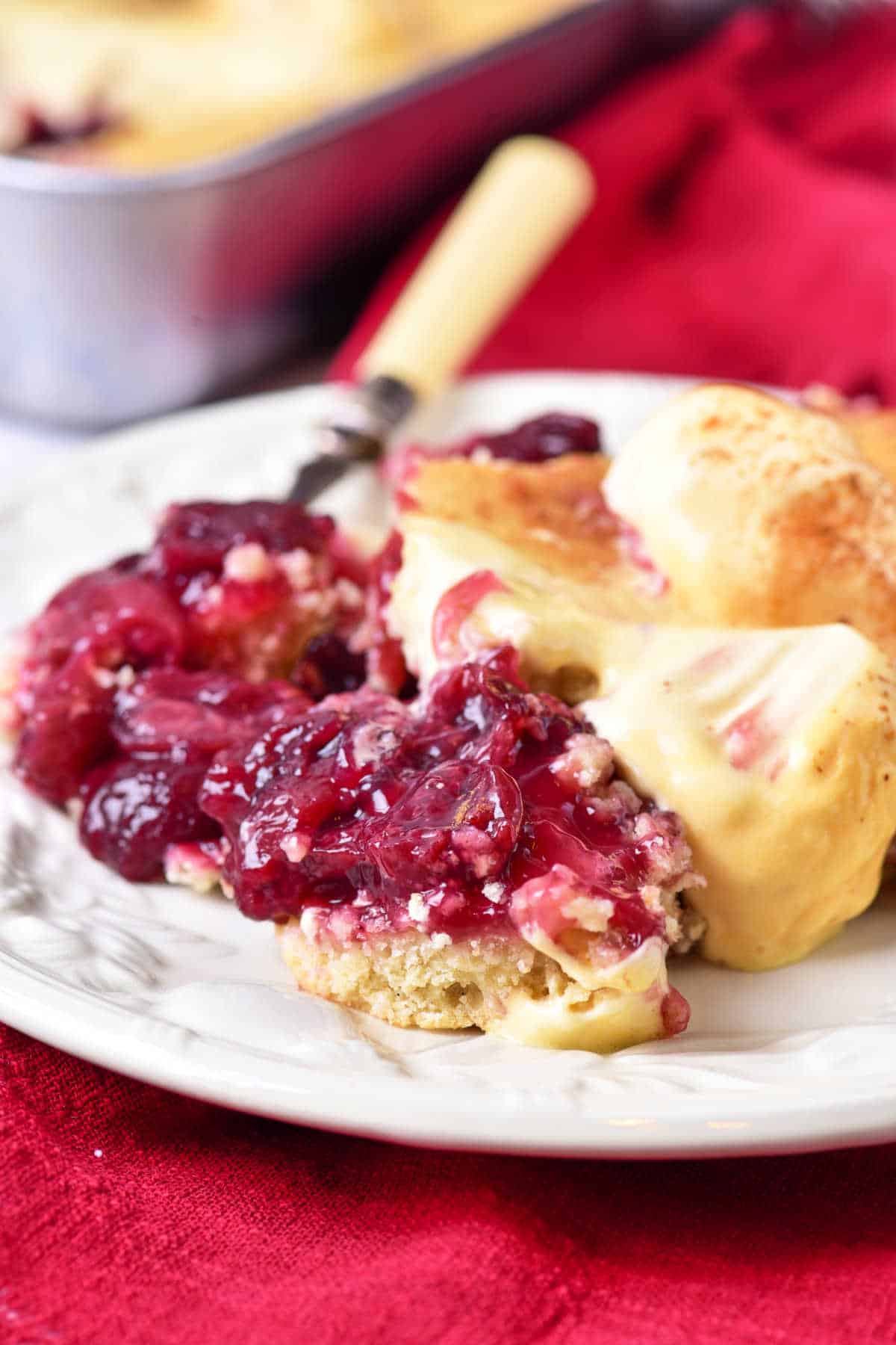 Easy Cherry Cobbler with Canned Cherries