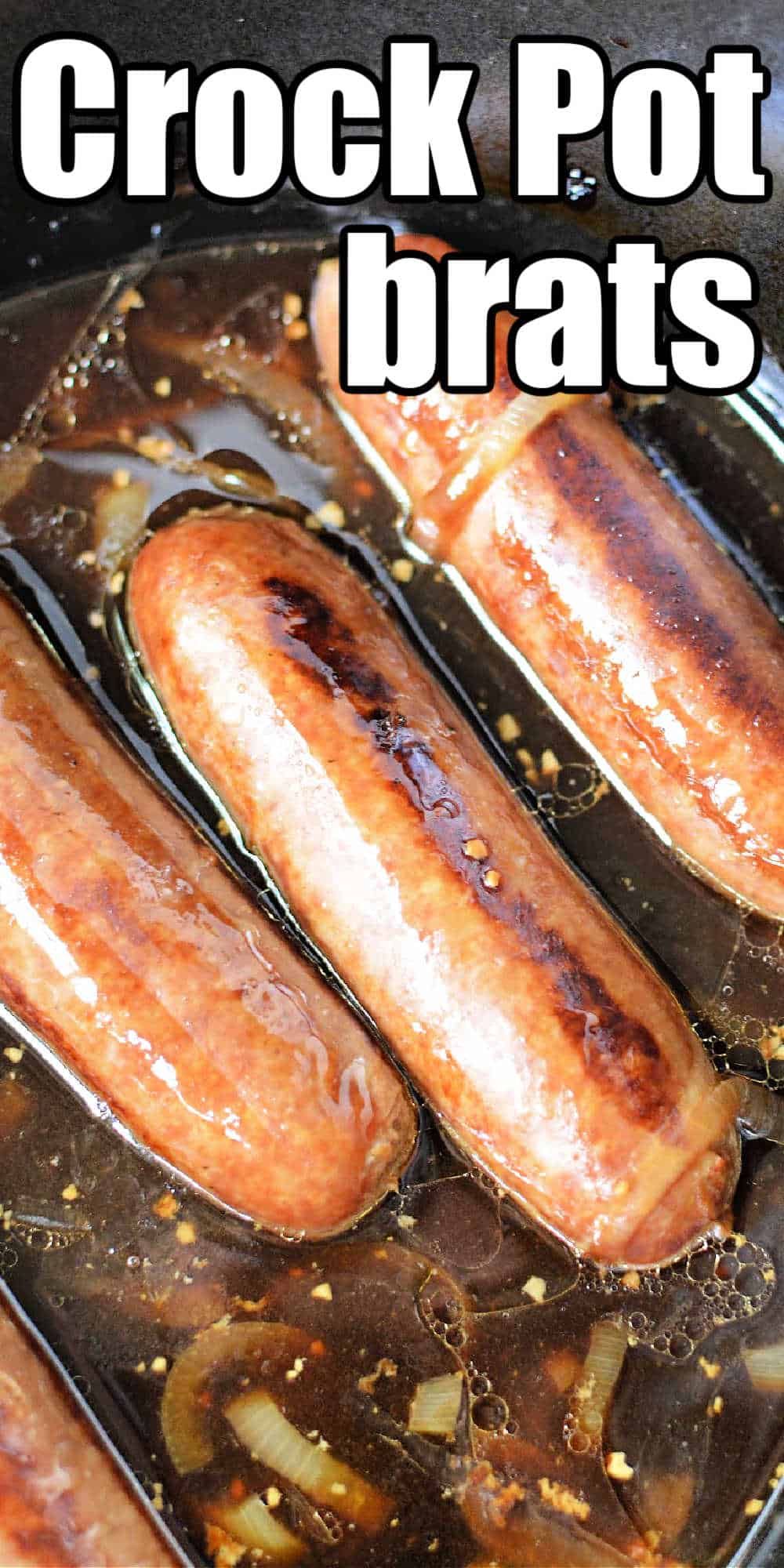 Crockpot Brats (in Beer)