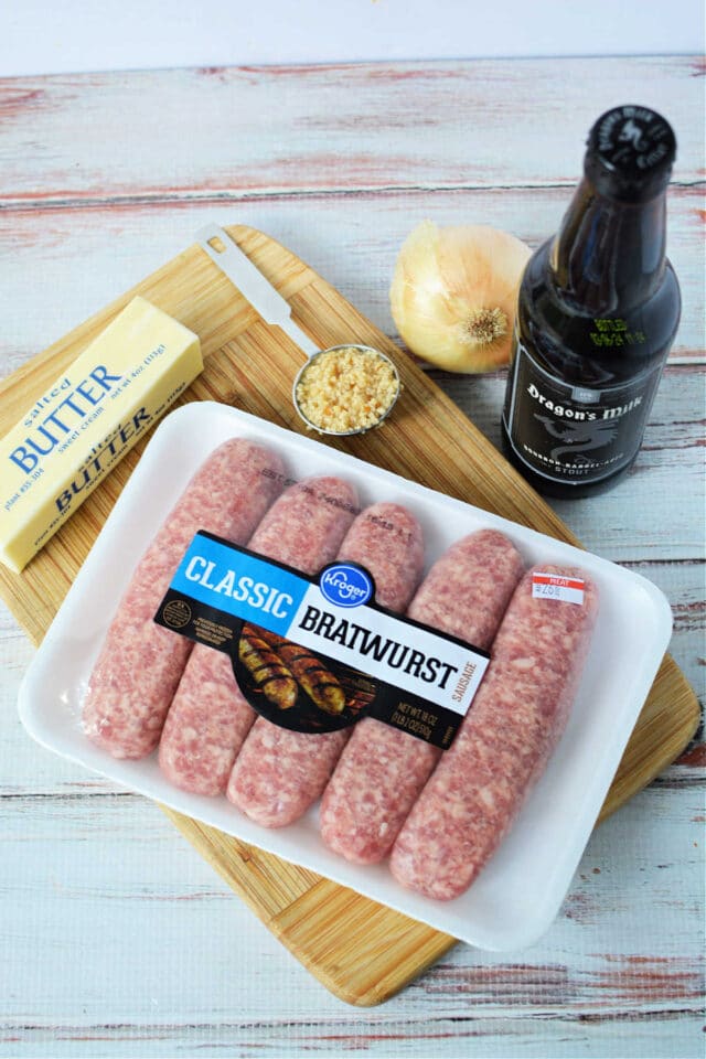 How to Cook Crockpot Brats in Beer - Bratwurst in Slow Cooker