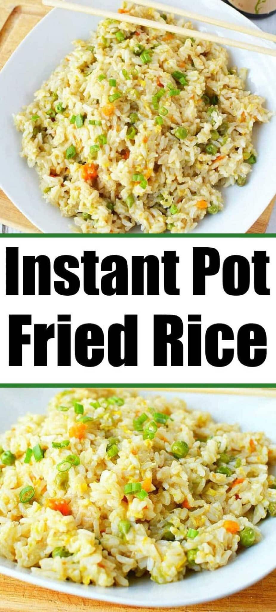 Pressure Cooker Fried Rice (with Egg)