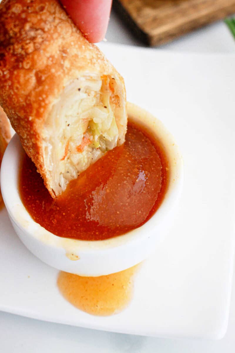 How to Make Egg Roll Sauce with Soy Sauce or Jam - 2 Recipes