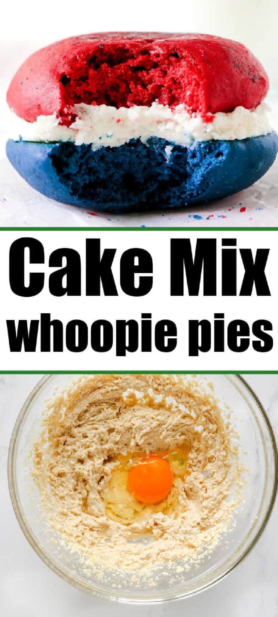 Cake Mix Whoopie Pies (with Pudding)