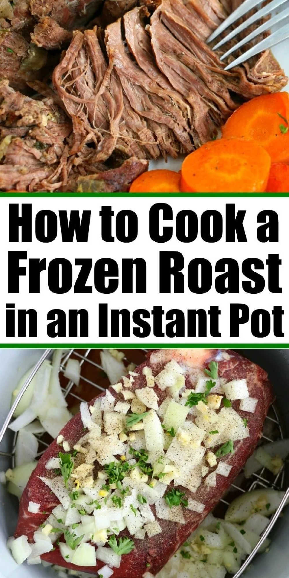 Frozen Roast in Instant Pot (3 Lbs)