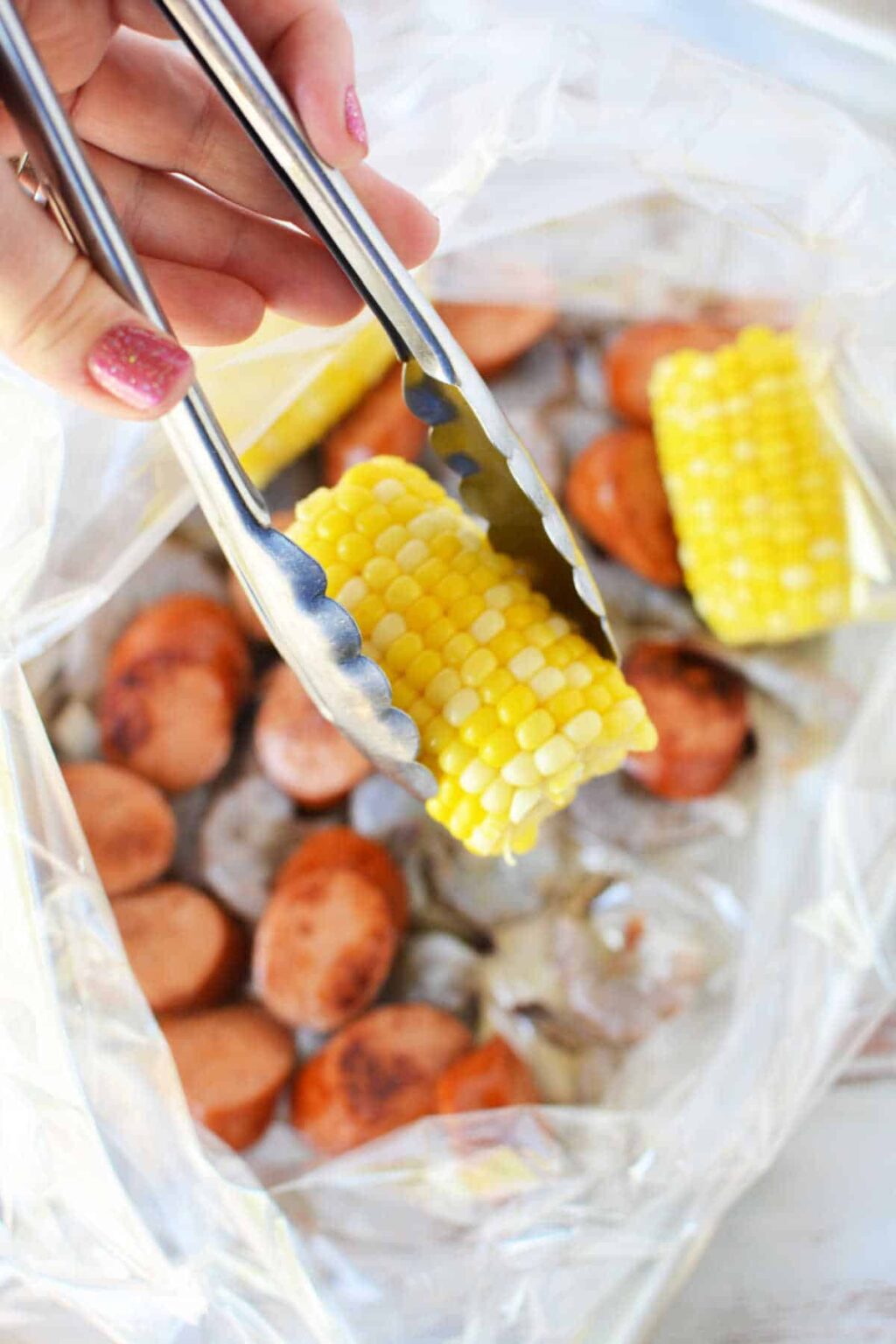 Seafood in a Bag Recipe (in Oven)