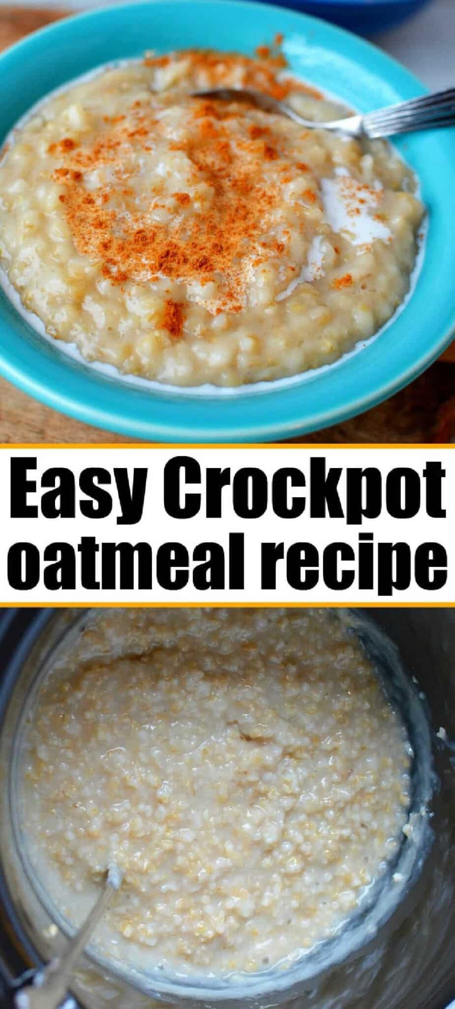 Slow Cooker Steel Cut Oats (How Long to Cook on Low)