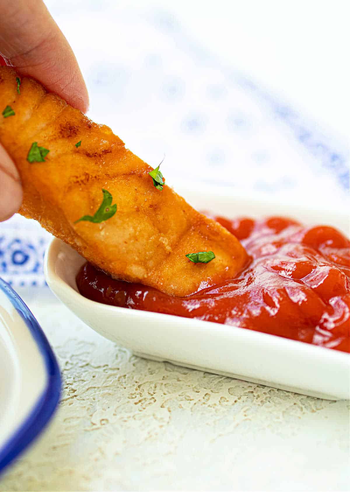 Deep Fried Salmon with Flour Recipe - Pan Fried Salmon Bites