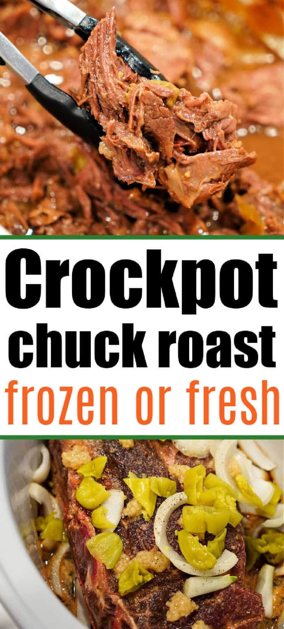 Chuck Roast in Slow Cooker (without Vegetables)
