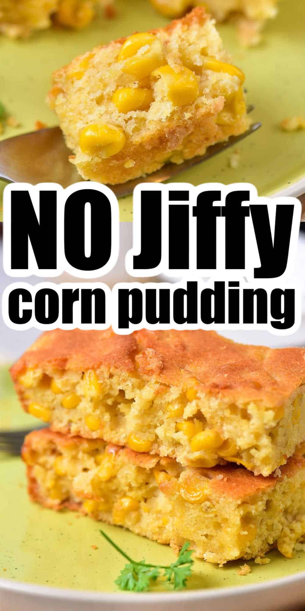 Corn Pudding Without Jiffy Mix (Canned Corn)