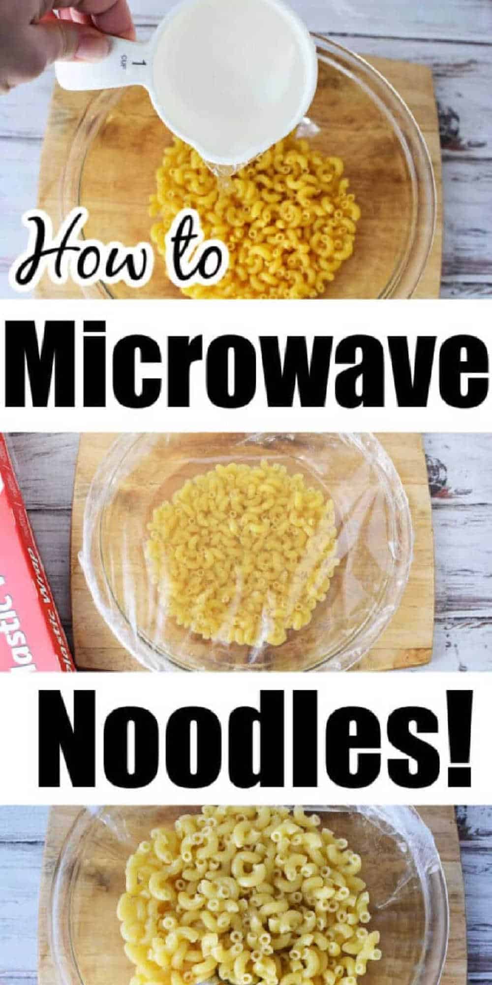How to Cook Pasta in the Microwave