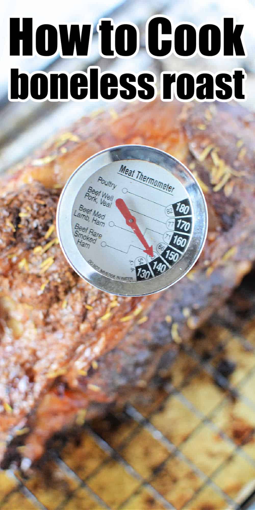 Boneless Rib Roast Recipe (in Oven)