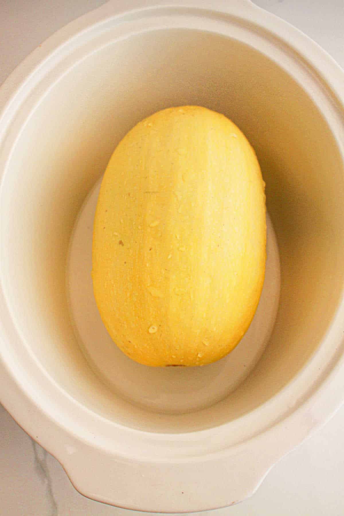 Slow Cooker Spaghetti Squash (Whole)