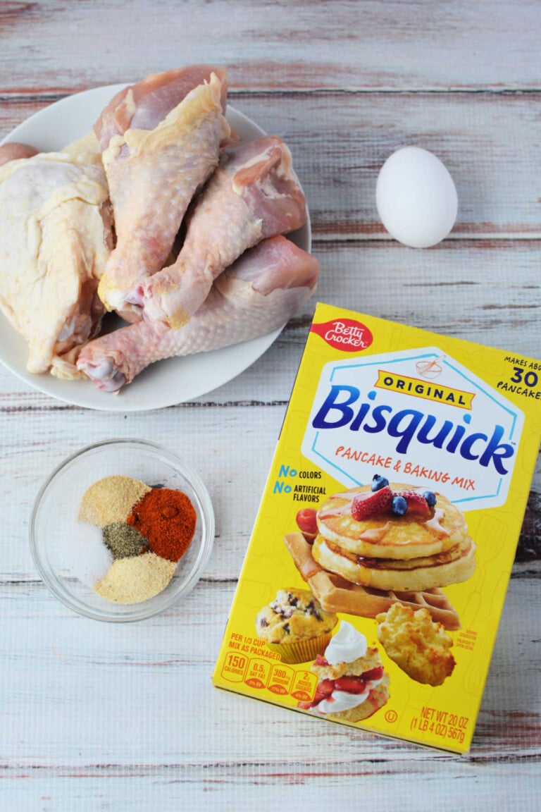 Easy Bisquick Oven Fried Chicken Recipe Thighs, Breast, Legs