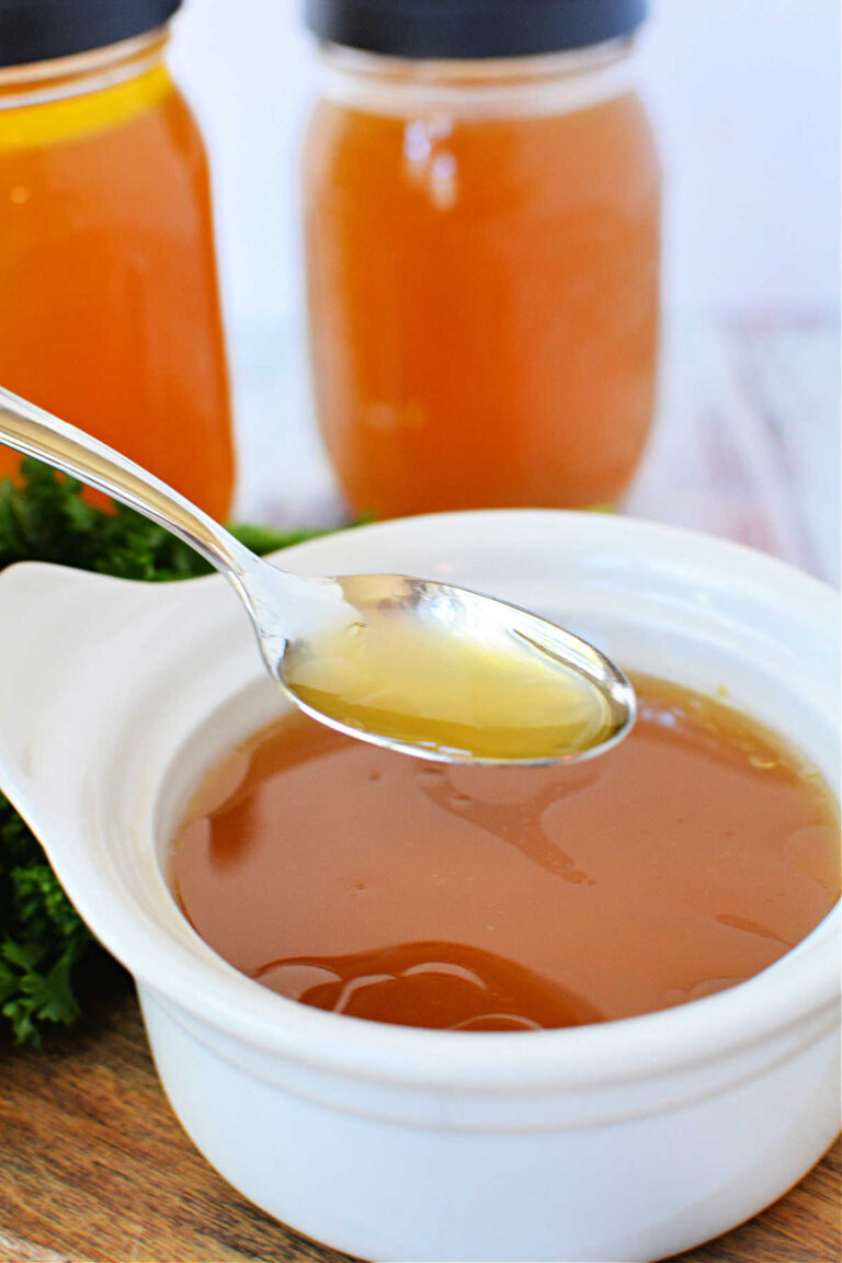 Beef Bone Broth Slow Cooker Recipe