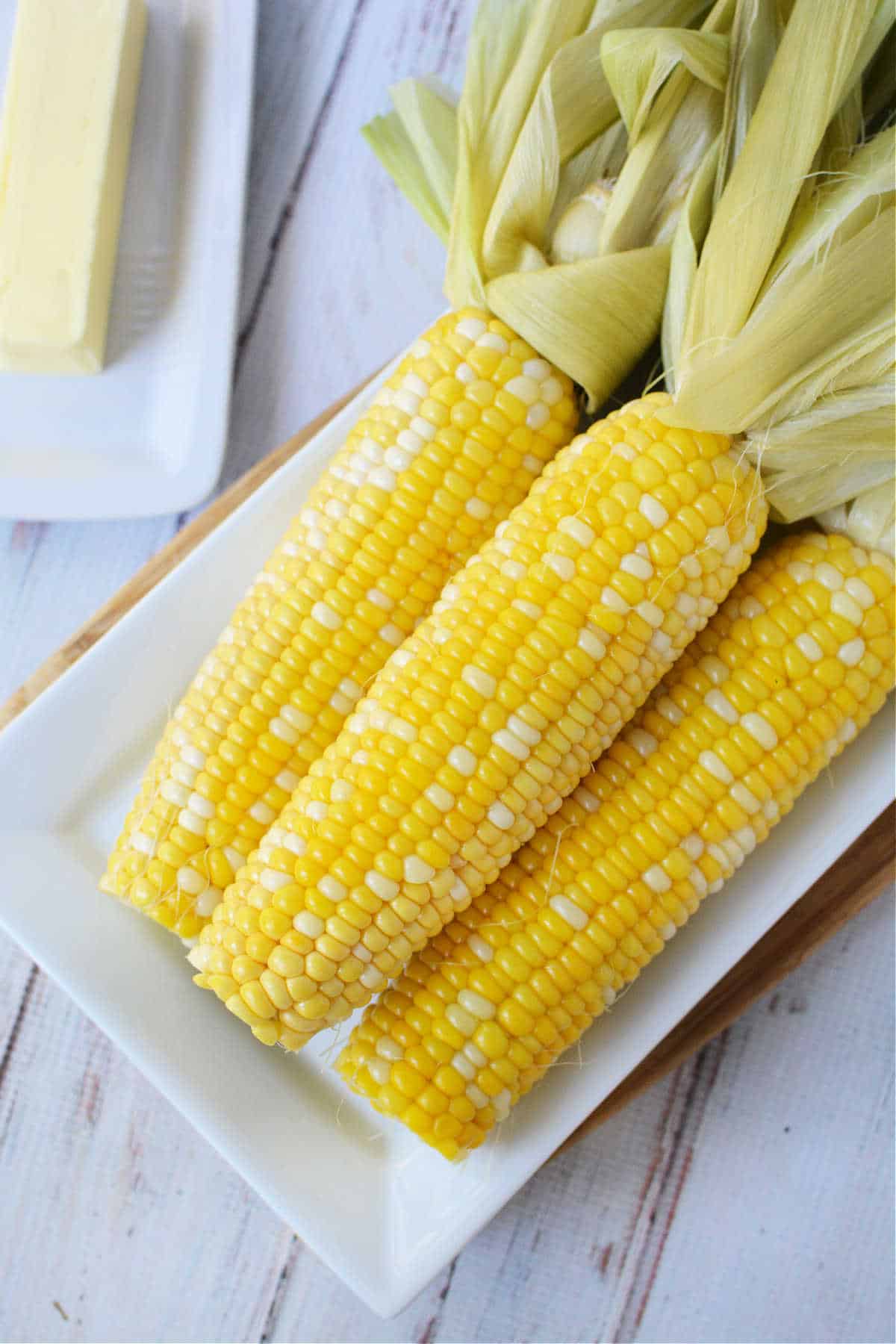 Oven Roasted Corn on the Cob (in Husks)