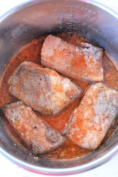 Pressure Cooker Beef Ribs - Ninja Foodi Beef Ribs Recipe