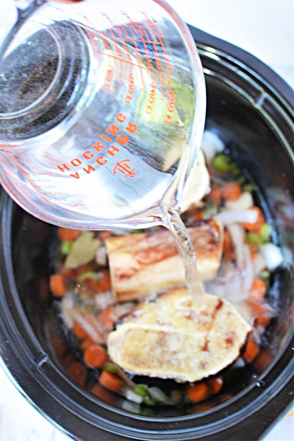 Slow Cooker Bone Broth (Beef)