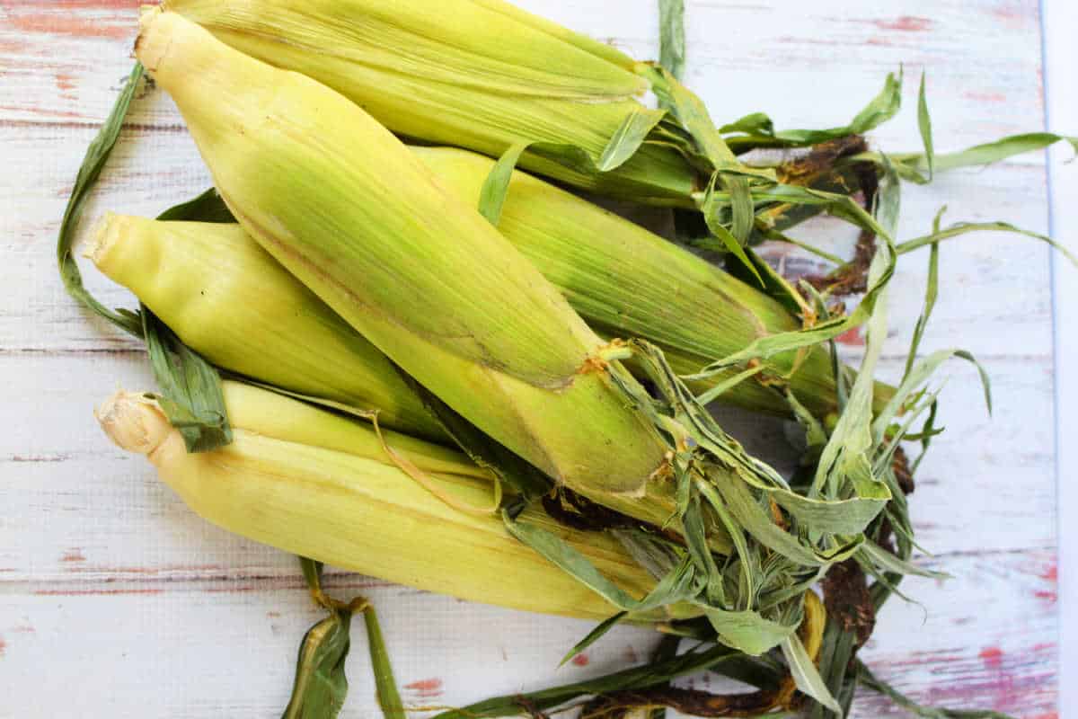 How to Cook Corn on the Cob in Oven (in Husks)