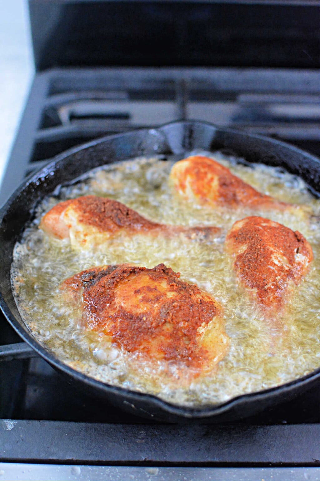 Pressure Cooker Fried Chicken (Legs)