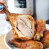 Pressure Cooker Fried Chicken (Legs)