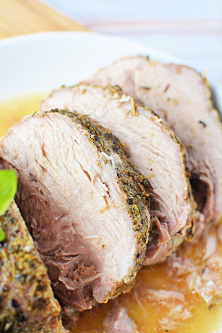 Crockpot Porketta Roast Recipe (with Gravy)