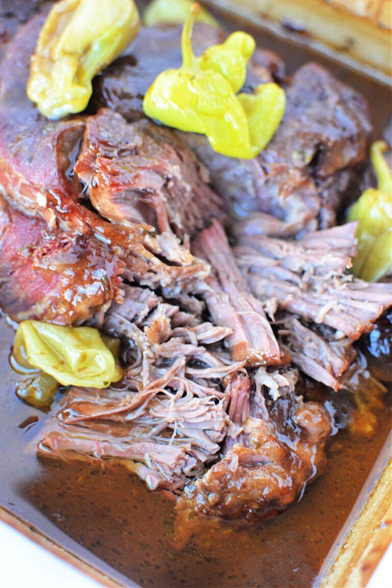 Mississippi Pot Roast Recipe (in the Oven)