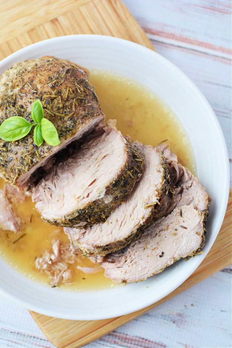 Crockpot Porketta Roast Recipe (with Gravy)