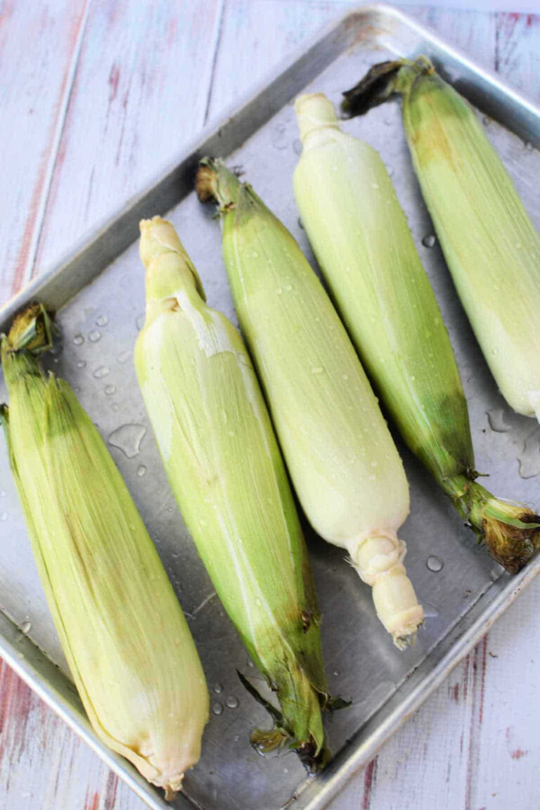 Oven Roasted Corn on the Cob (in Husks)