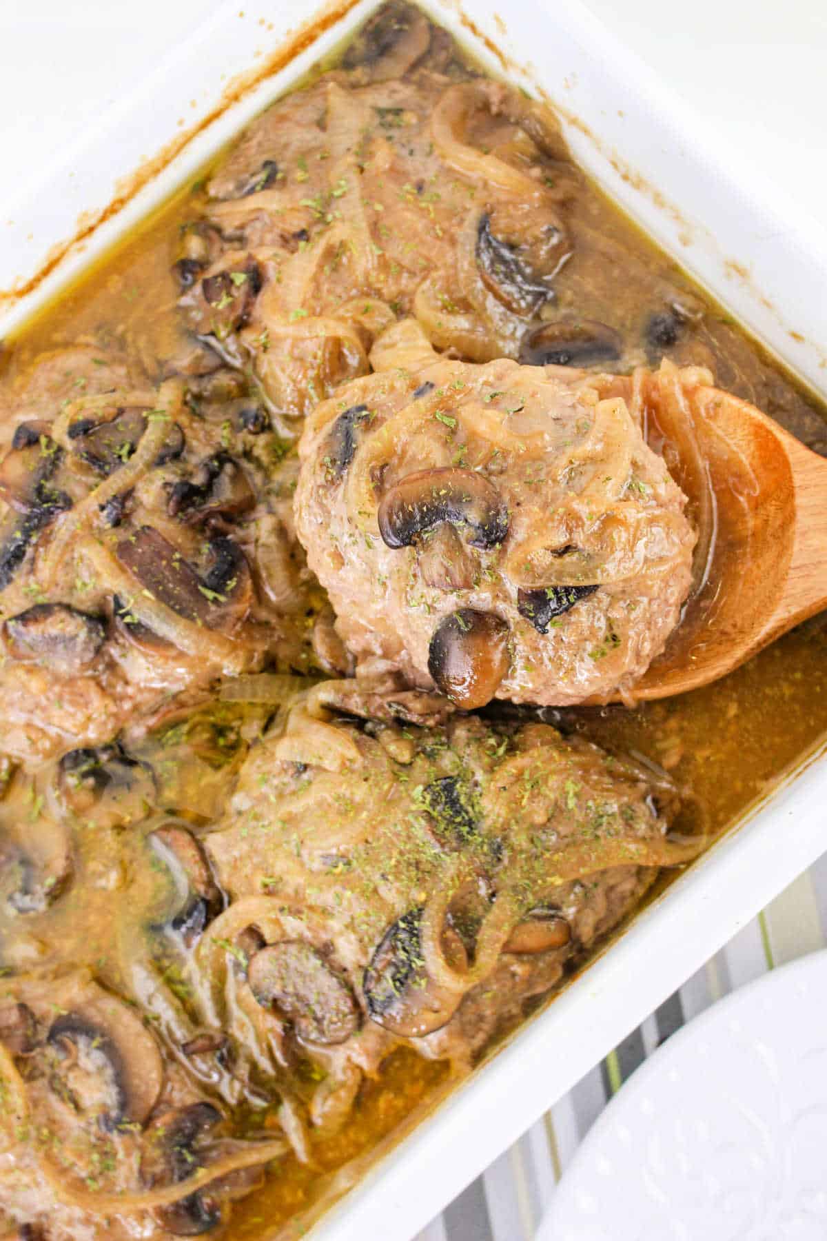 Hamburger Steak Recipe (in the Oven)
