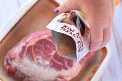 Mississippi Pot Roast in Oven