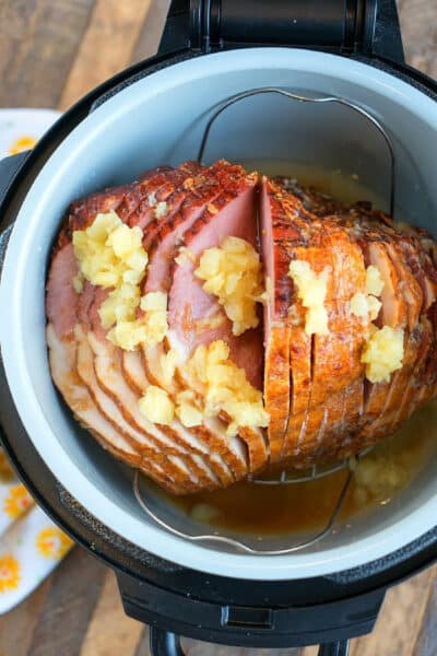 Ninja Foodi Ham (with Pineapple Glaze)