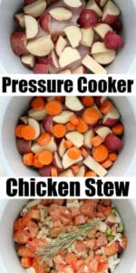 Instant Pot Chicken Stew (Creamy)