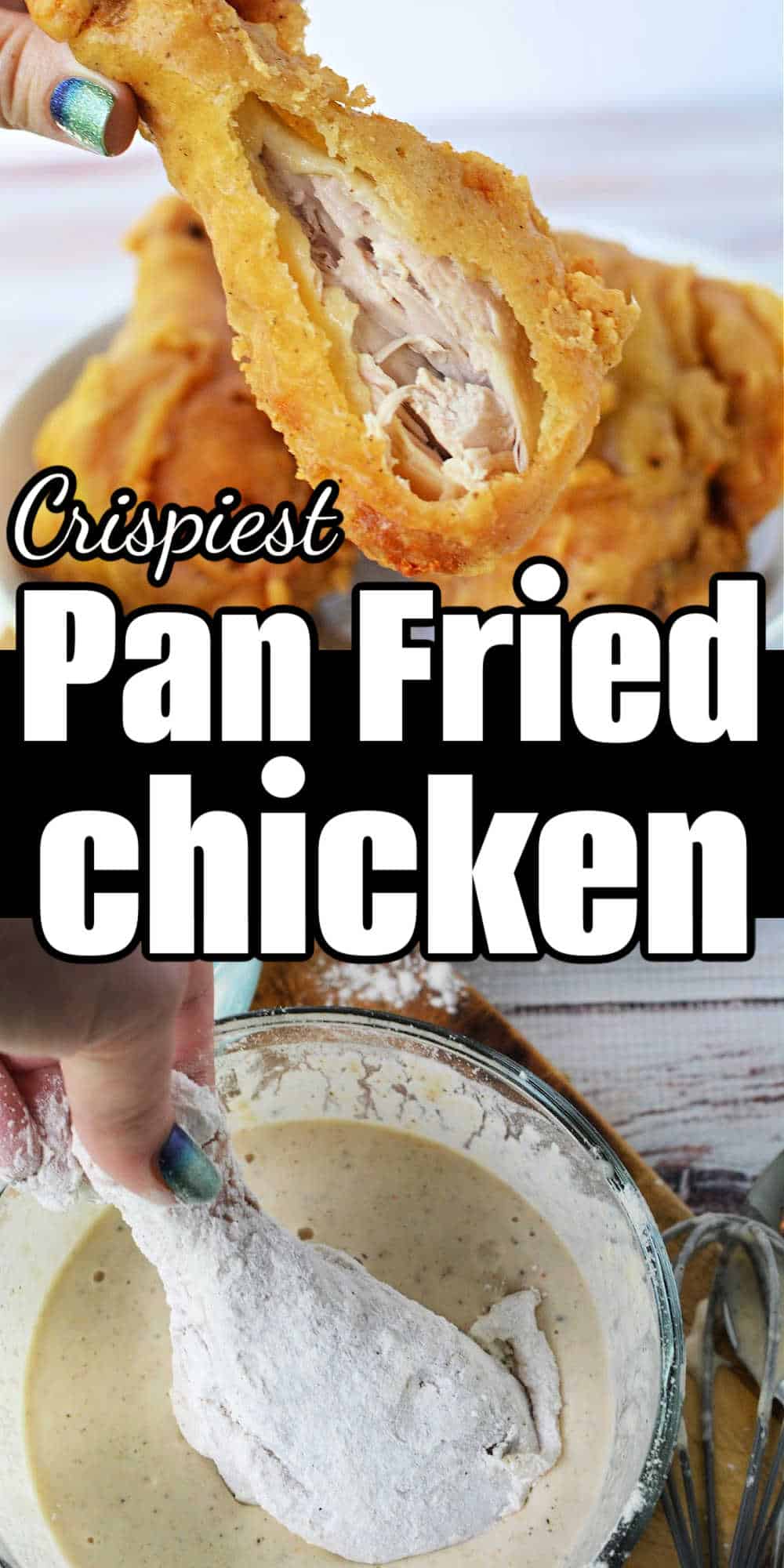 Crispiest Pan Fried Chicken (Thighs, Breasts, Legs)