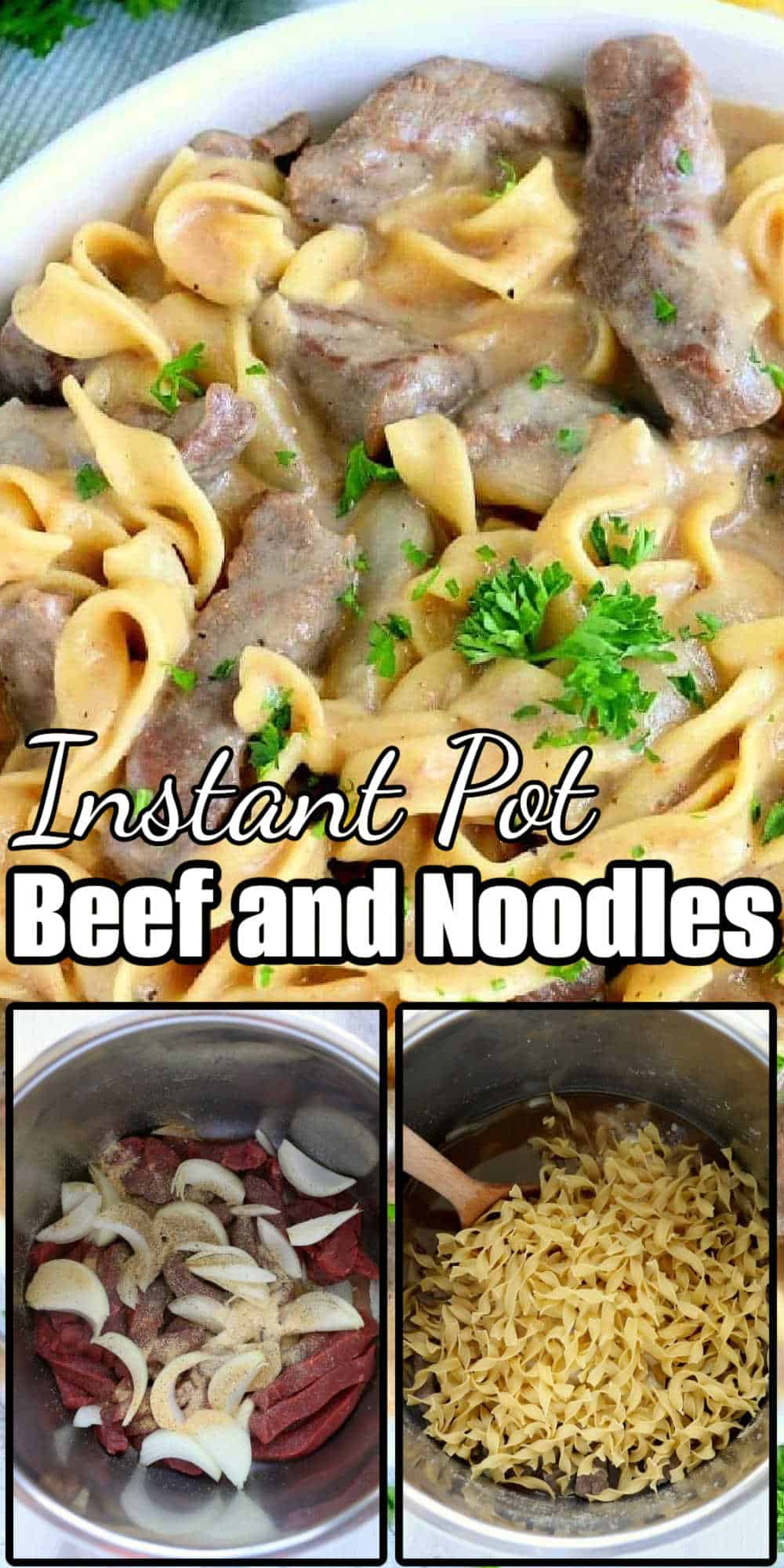 Easy Instant Pot Beef and Noodles